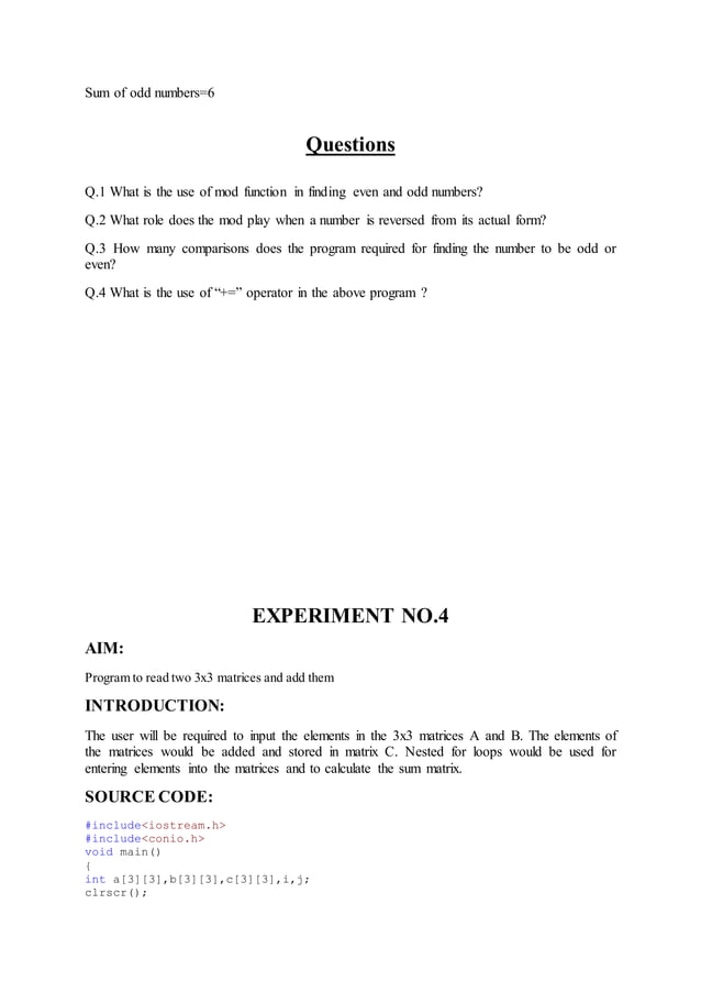 Lab manual data structure (cs305 rgpv) (usefulsearch.org) (useful ...