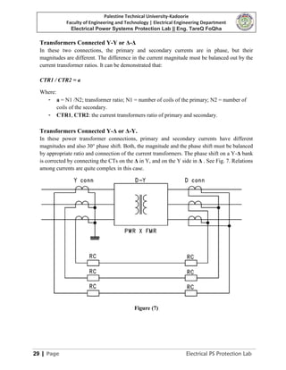 Electrical Power Systems Protection Lab in PTUK | PDF
