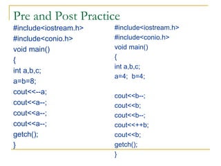 Lab Manual IV (1).pdf on C++ Programming practice | PDF