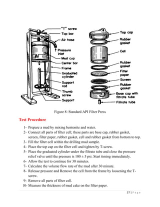 Drilling engineering laboratory manual by Muhammed Jamal Awl | PDF