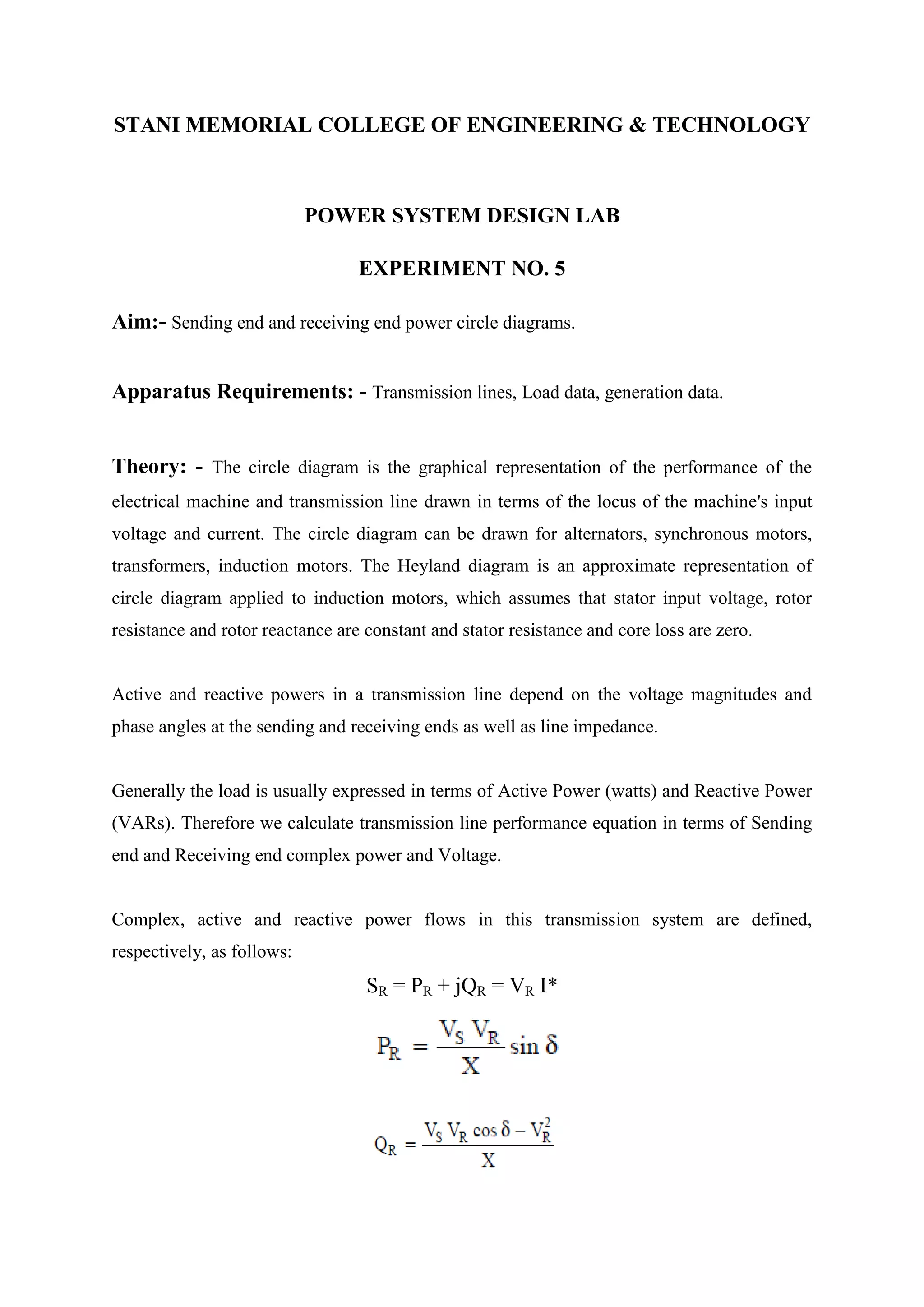 Lab manual psd v sem experiment no 5 | PDF