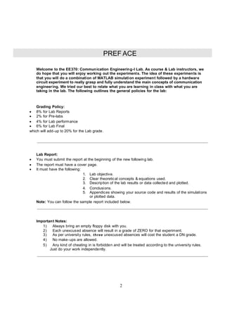 Lab manual uoh_ee370 | PDF