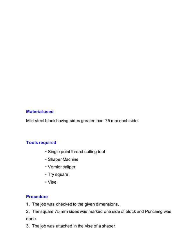 Lab manual workshop | DOCX | Woodworking | Arts and Crafts