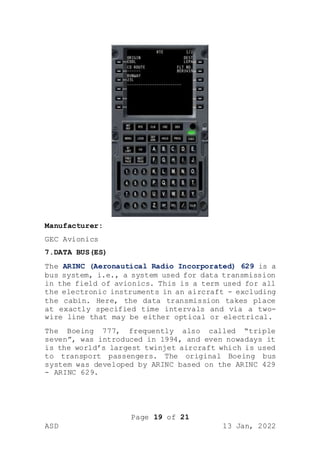 FAMILIARIZATION WITH AVIONICS SUITE | DOCX