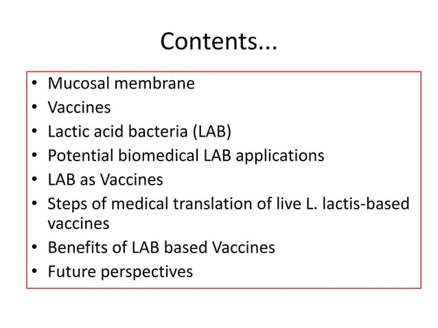 Lactic Acid Bacteria | PPT