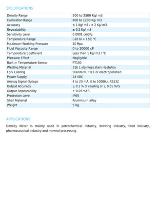 Density-Meter | PDF