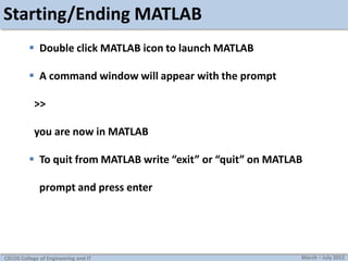 matlab no1 | PDF