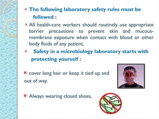 Lab NO.1 Microbiology practicle lab clutuee | PPT