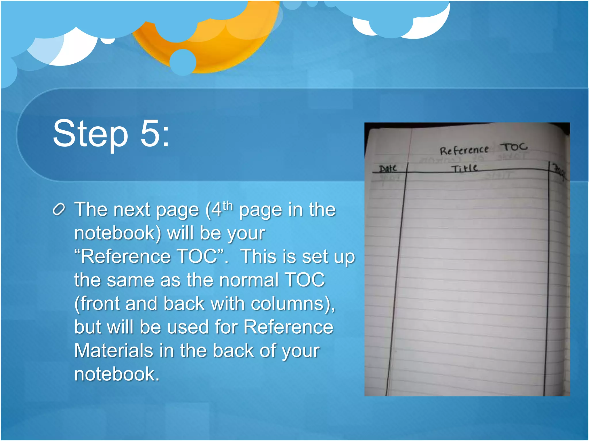 Lab notebook set up fritts | PPT