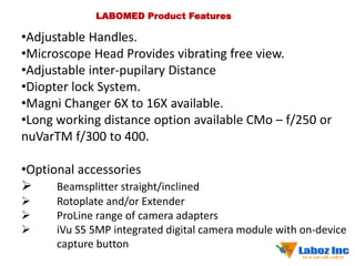 Dental Microscope (Labomed) | PDF