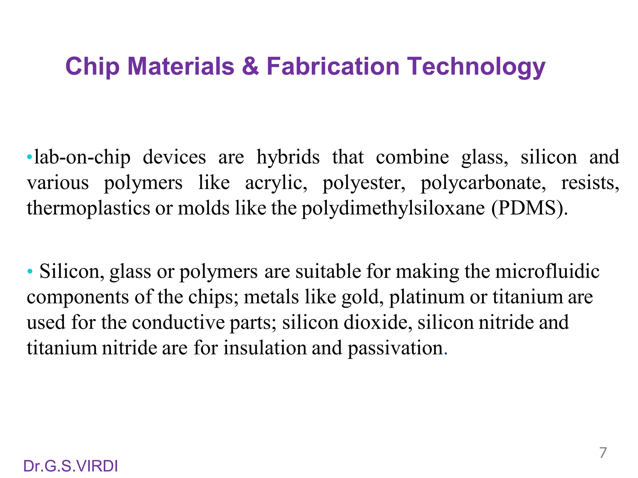 “Microfluidic Nanoparticle-Based Lab-on-a-Chip Technology: Design ...