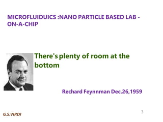 “Microfluidic Nanoparticle-Based Lab-on-a-Chip Technology: Design ...