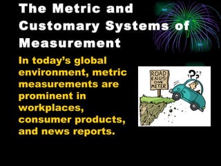 Lab one metric conversions | PPT