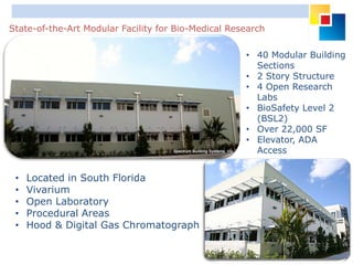 Examples of Modular Laboratories | PDF