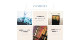 Lab operations presentation | PPTX