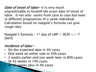 NORMAL LABOR (EUTOCIA) | PPTX