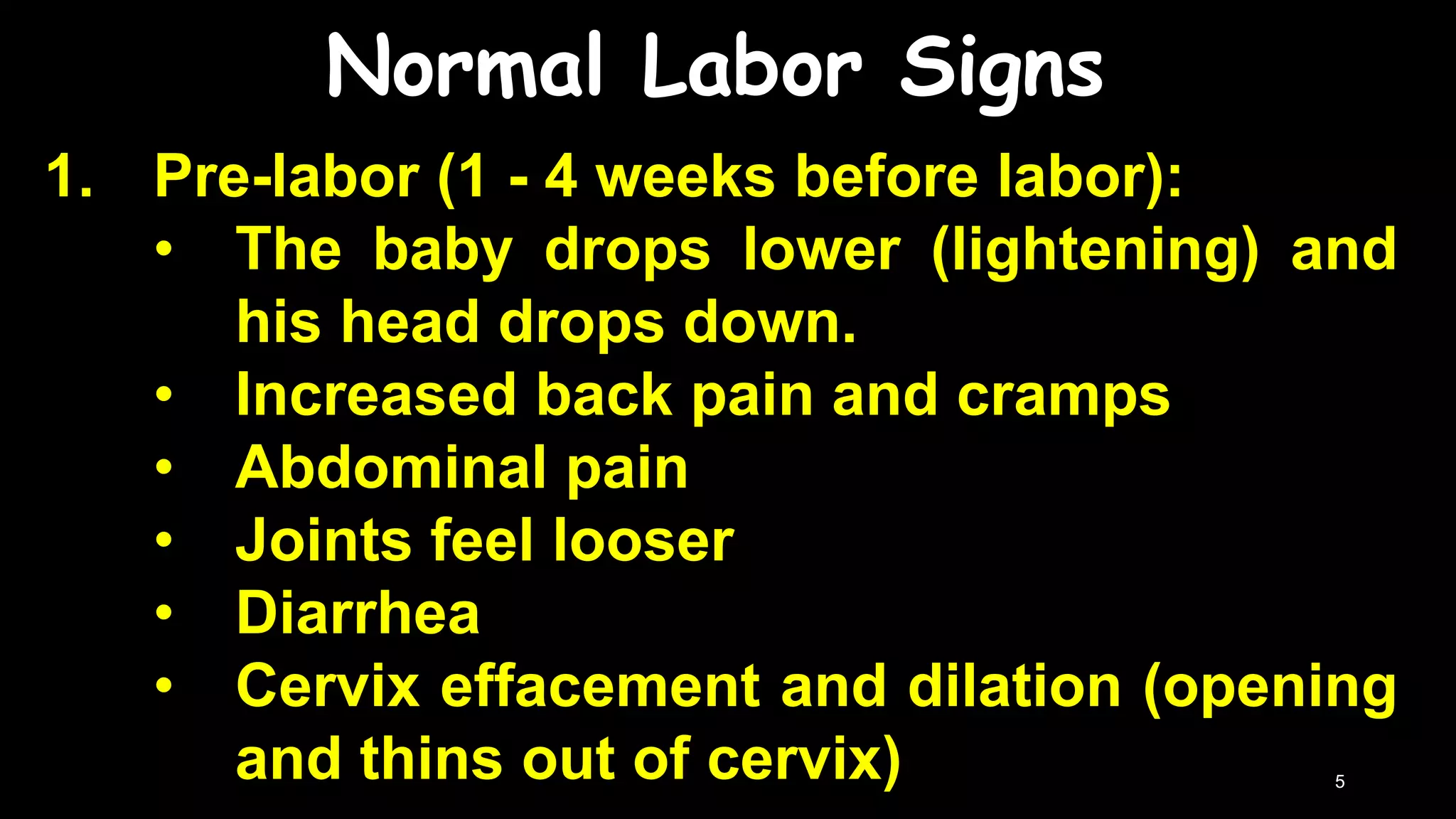 The normal labor and delivery | PPTX | Pregnancy | Reproductive Health