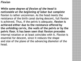 Labor, stages of labor ,cardinal movements | PPTX