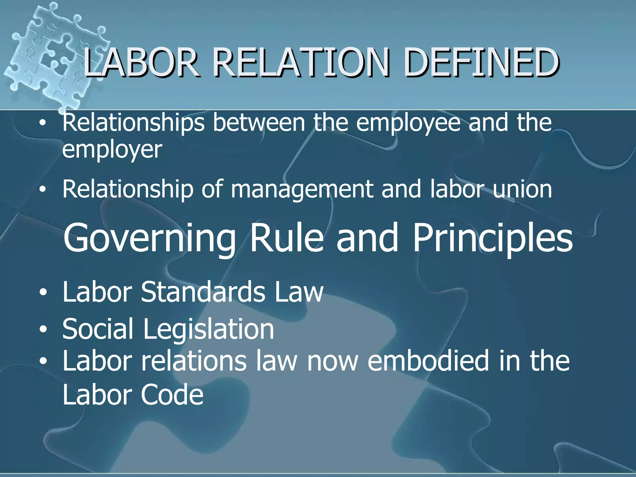Labor Management Relations in the Philippine | PPTX