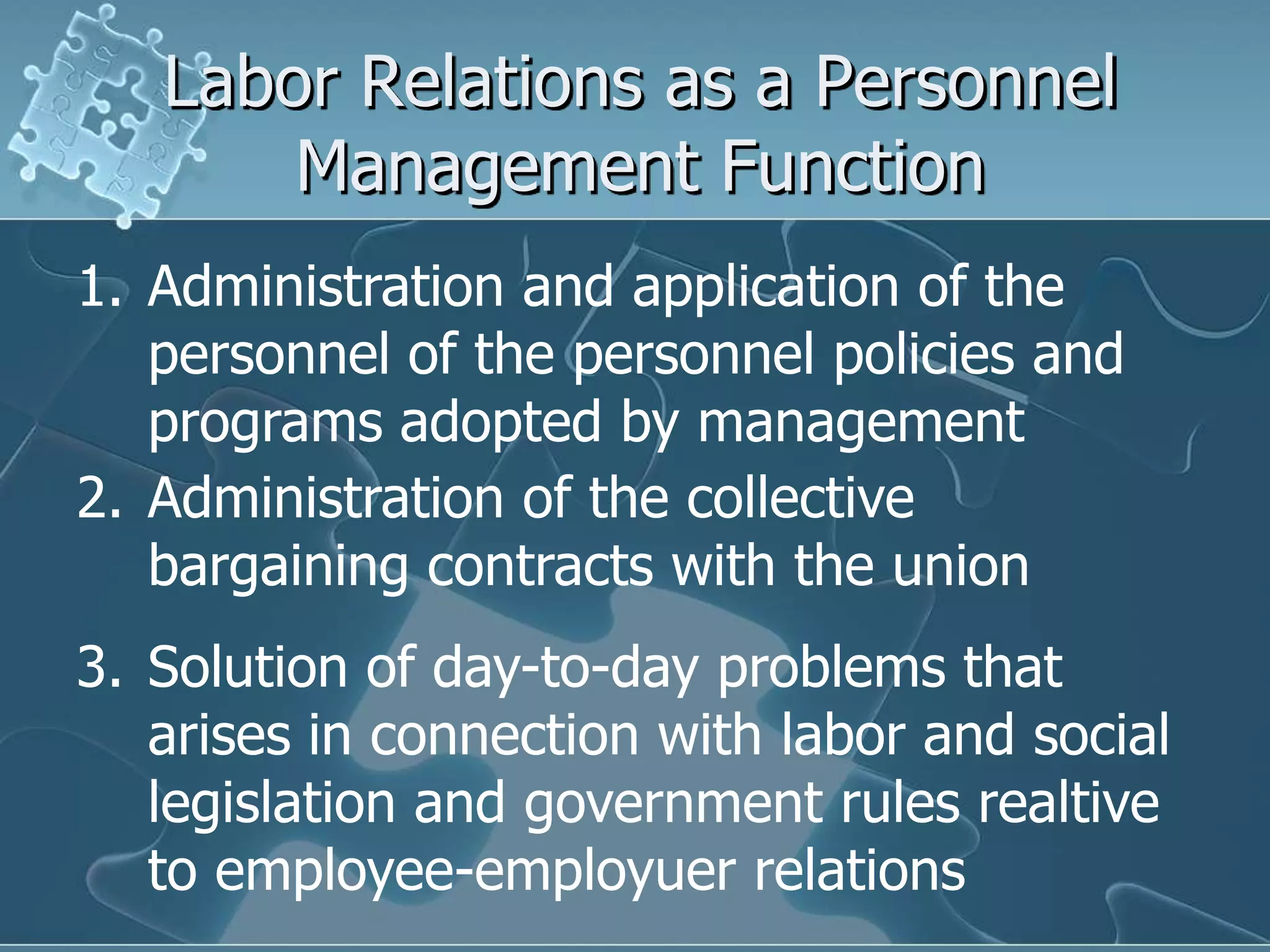 Labor Management Relations in the Philippine | PPTX