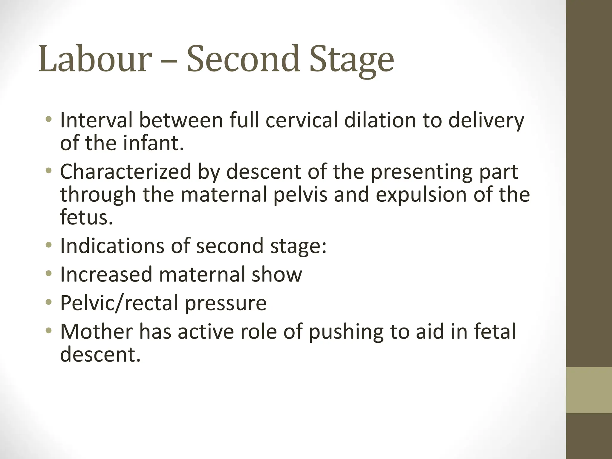 Labor ,physiology ,mechanism, pathway ,pain management during labour | PDF