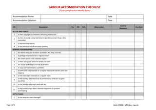 LABOR ACCOMMODATION CHECKLIST Form # HSEQ - LAC Rev 2.docx