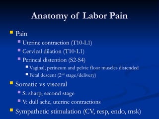 Labor analgesia and Intrathecal narcotics mjl 05-2011.pptx