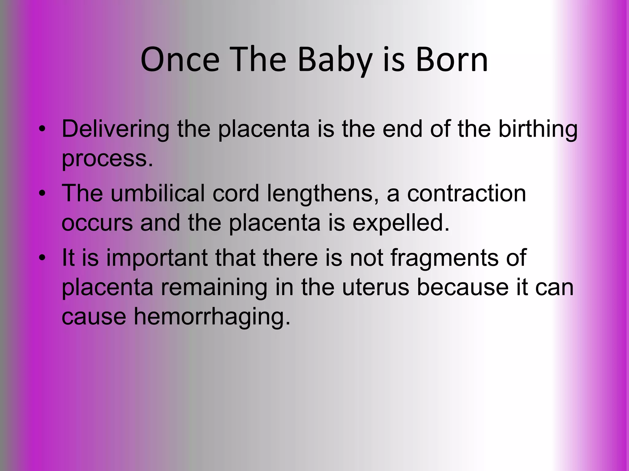 Labor and childbirth | PPTX