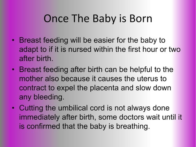 Labor and childbirth | PPT