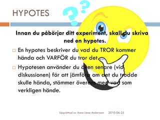 Laborationsrapport | PDF