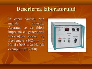 Laborator electrotehnic mobil pe cabluri | PPT