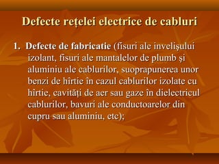 Laborator electrotehnic mobil pe cabluri | PPT
