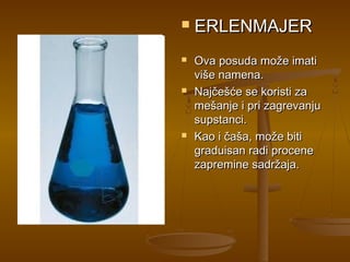 Laboratorijski pribor ivic, bogunovic. | PPT