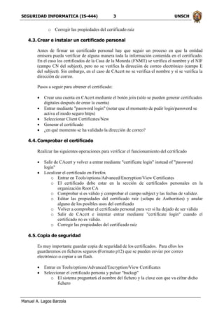 Certificados Cacert | PDF