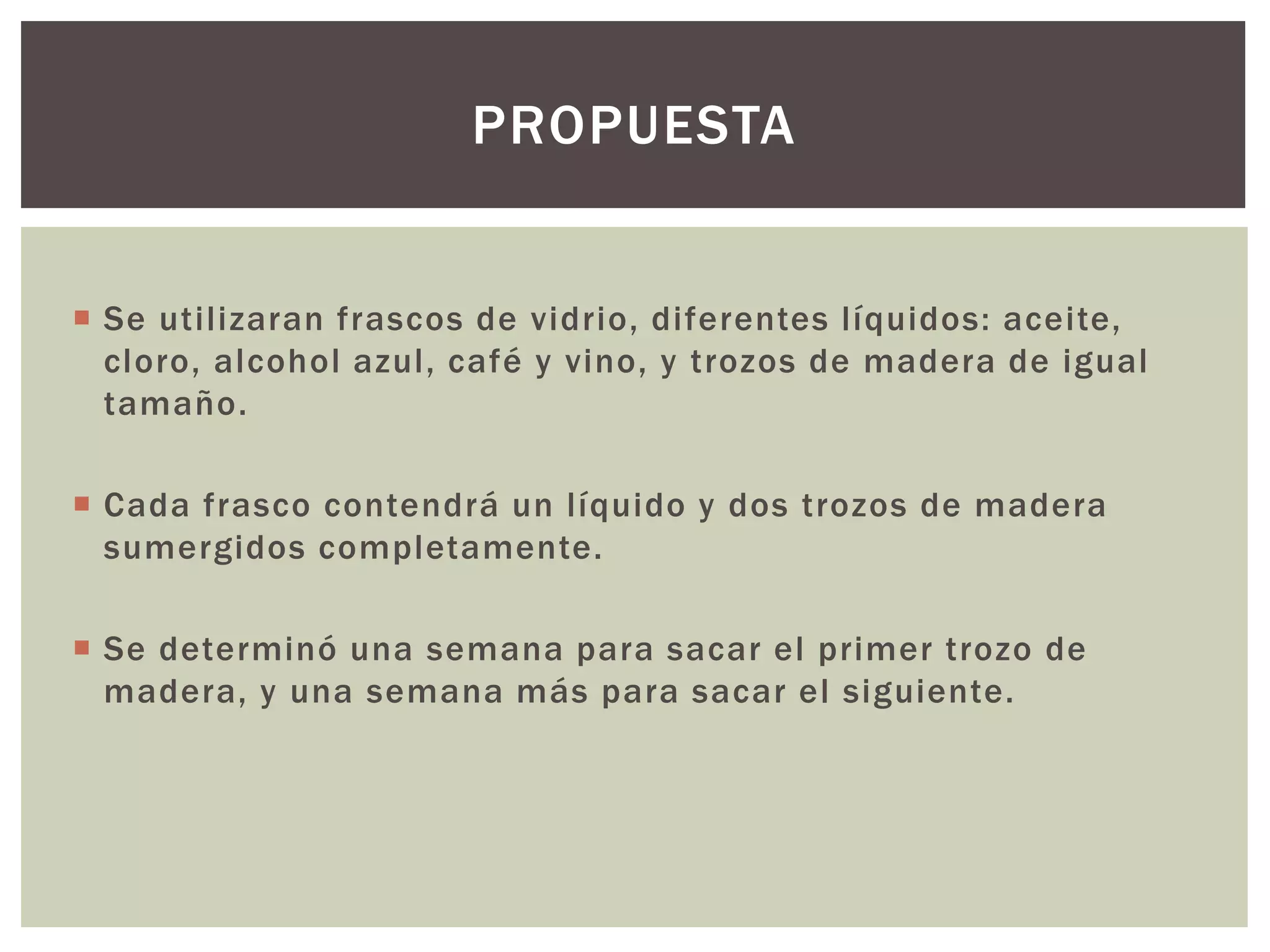 Laboratorio tec. de madera 1: Absorcion y higroscopicidad | PPTX