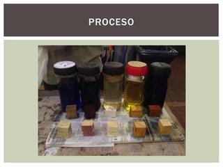 Laboratorio tec. de madera 1: Absorcion y higroscopicidad | PPTX
