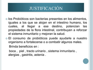 Identificación de bacterias ácido lácticas (BAL) a partir de yogurt | PPTX
