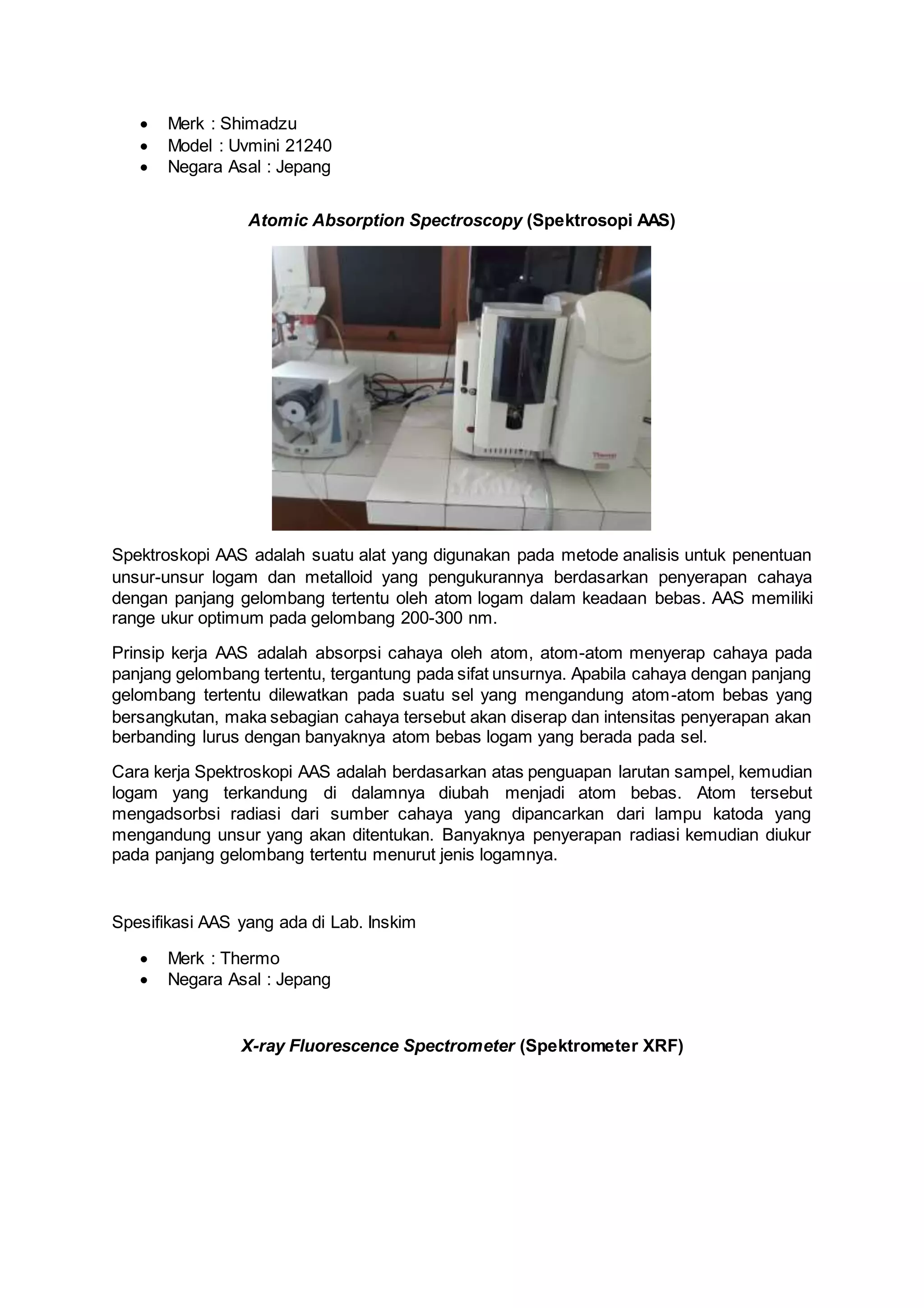 Laboratorium instrumentasi kimia(1) | DOCX