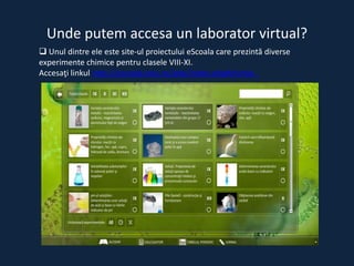Laboratorul virtual | PPTX