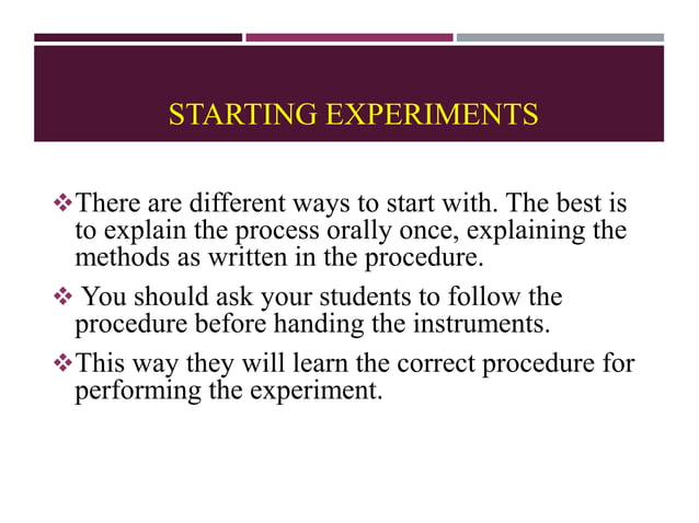 LABORATORY TEACHING METHOD | PPTX