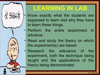 Laboratory Class: Method in Teaching Science | PPT