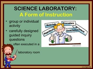 Laboratory Class: Method in Teaching Science | PPT