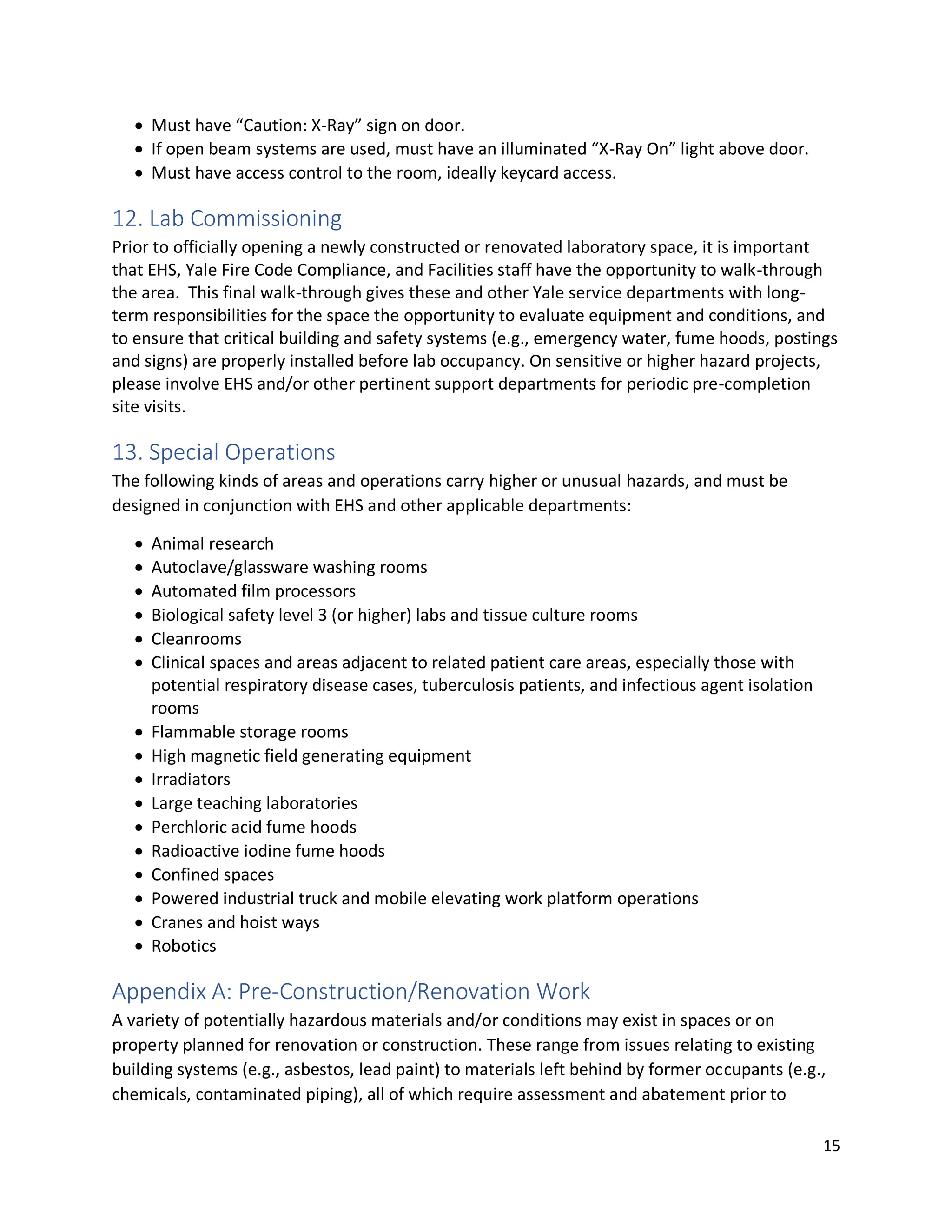 laboratory-design-guidelines. for post graduate | PDF