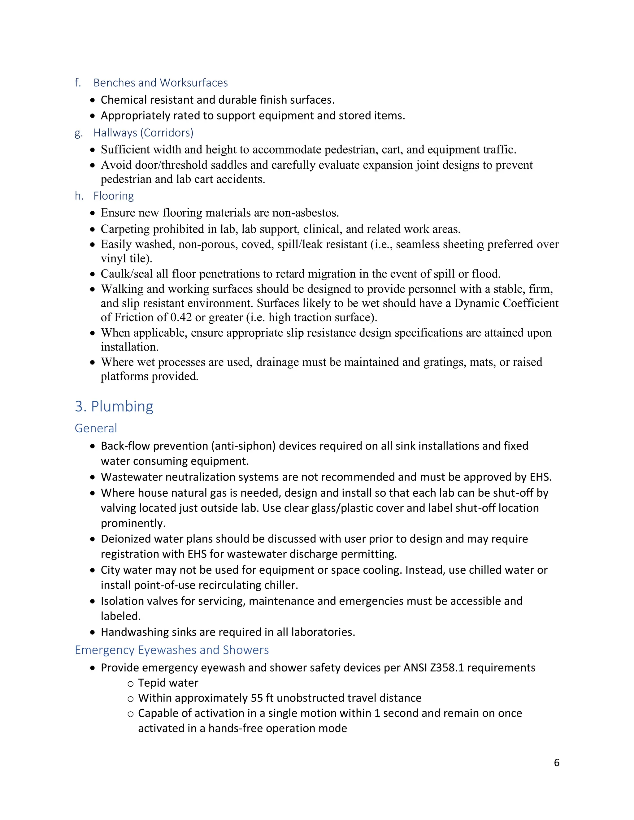 laboratory-design-guidelines. for post graduate | PDF