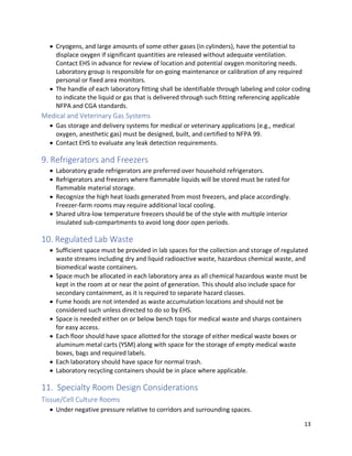 laboratory-design-guidelines. for post graduate | PDF