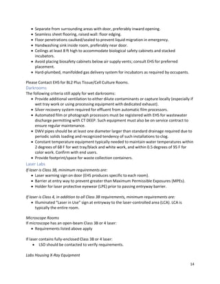 laboratory-design-guidelines. for post graduate | PDF