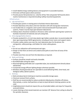 laboratory-design-guidelines. for post graduate | PDF