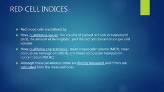 Laboratory hematology | PPTX