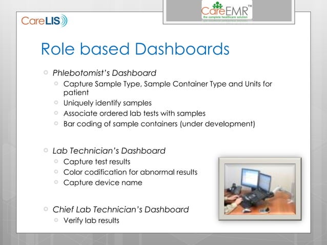 Laboratory Information Systems Lis Software Ppt Computing