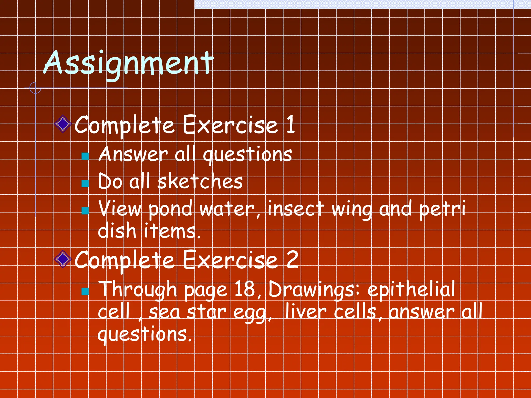 Laboratory lecture on microscope use.ppt